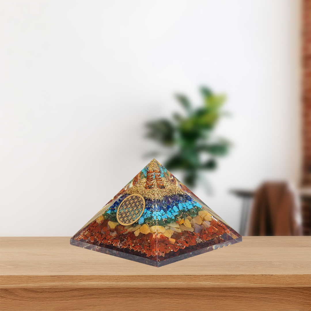 Gemstone Orgonite Pyramids – vpsstones